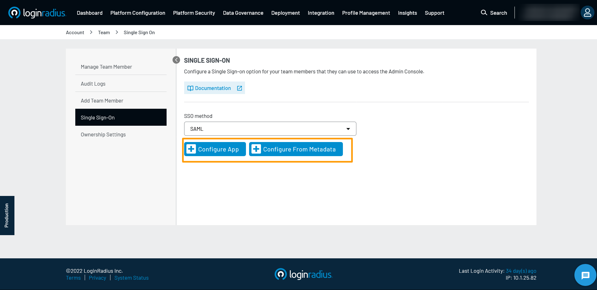 Setting Up Saml Sso In Admin Console Identity Platform Documentation